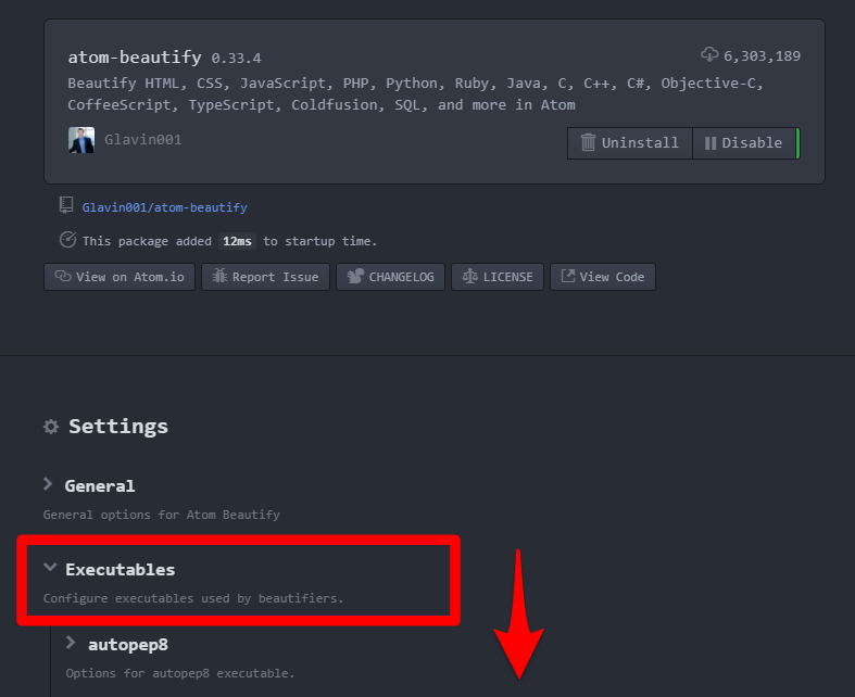 Atom-Beautify で phpファイルを整形しようとするとがエラーが出る ｜ Let's Hack Tech